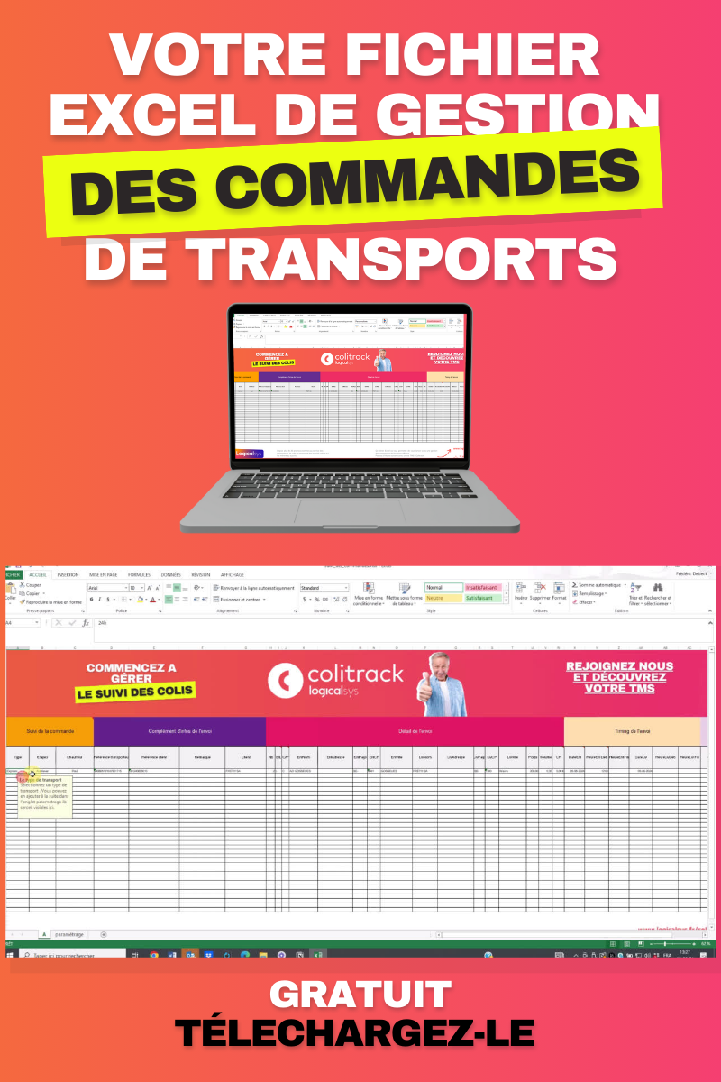 L'importance du planning de suivi des livraisons (Excel à télécharger)